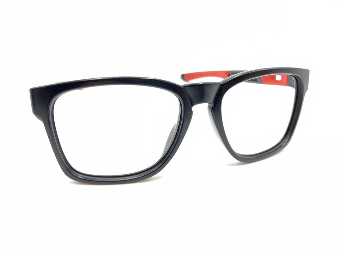 Oakley Catalyst OO9272-07 Black Red Square Sunglasses Frames 56-17 144 ...