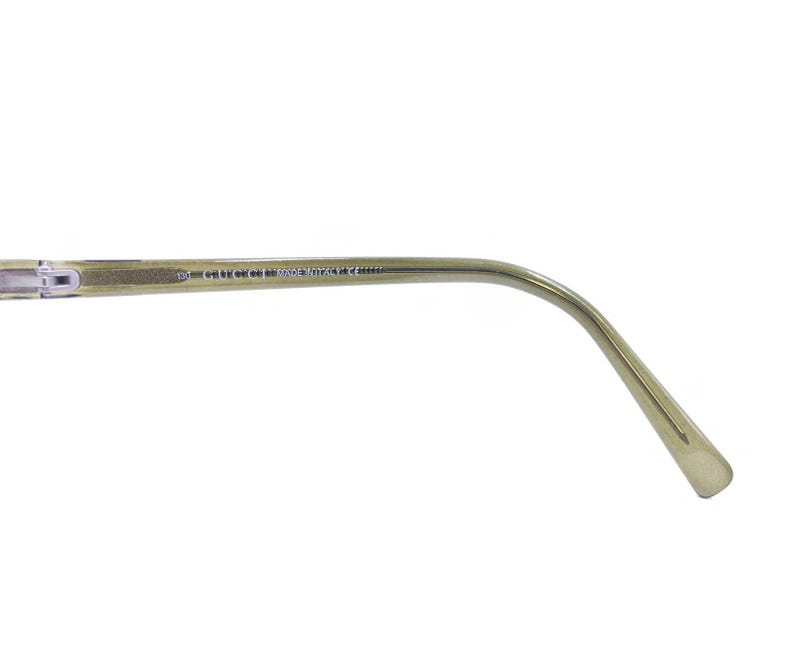 Gucci GG 1515 ZX6 Translucent Olive Green Eyeglasses Frames 52-16 130 ...