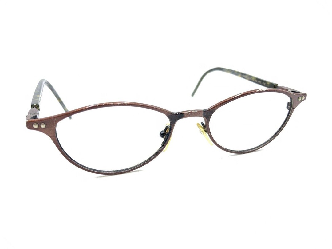 Jean Lafont Garbo 382 Brown Oval Cat Eye Eyeglasses Frames 49-18 135 ...