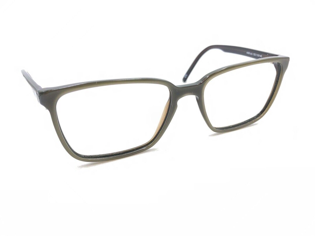 Andy Wolf 4490 Col. R Olive Green Square Eyeglasses Frames 55-16 145 ...