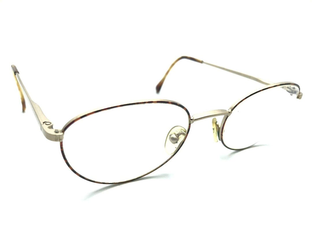 Opti-fashion Vintage Libra Gold Tortoise Eyeglasses Frames 50-19 140 ...