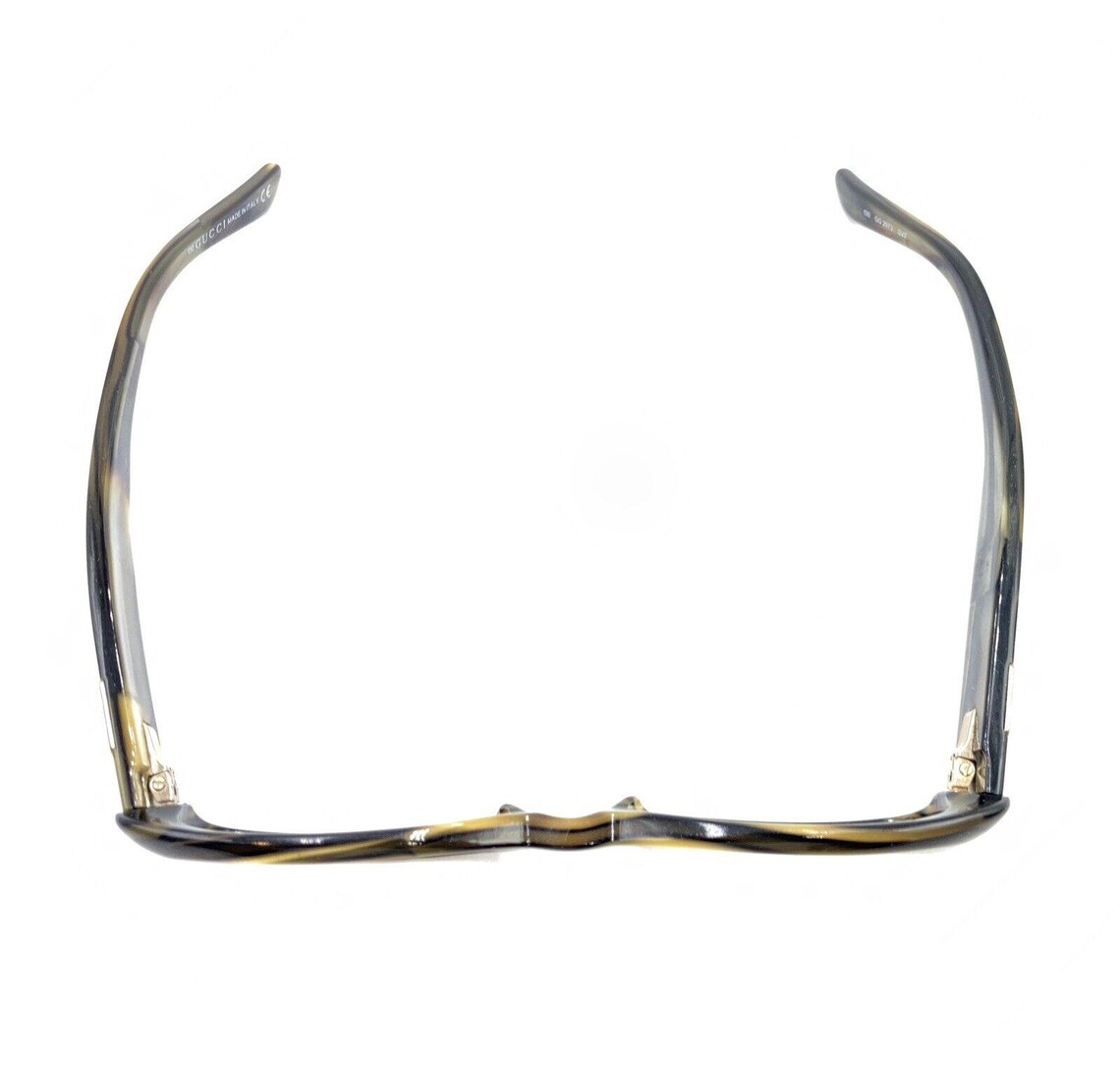 Gucci GG 2973 SVF Brown Gold Marble Rectangle Eyeglasses Frames 50-16 ...