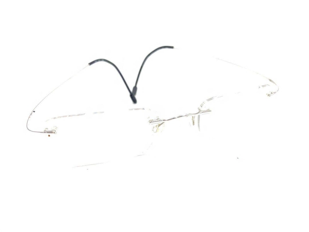 Marchon Airlock 2 720 32 Silver Rimless Eyeglasses Frames 19 - Etsy