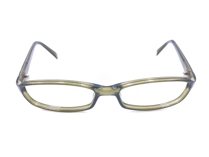 Gucci GG 1515 ZX6 Translucent Olive Green Eyeglasses Frames 52-16 130 ...