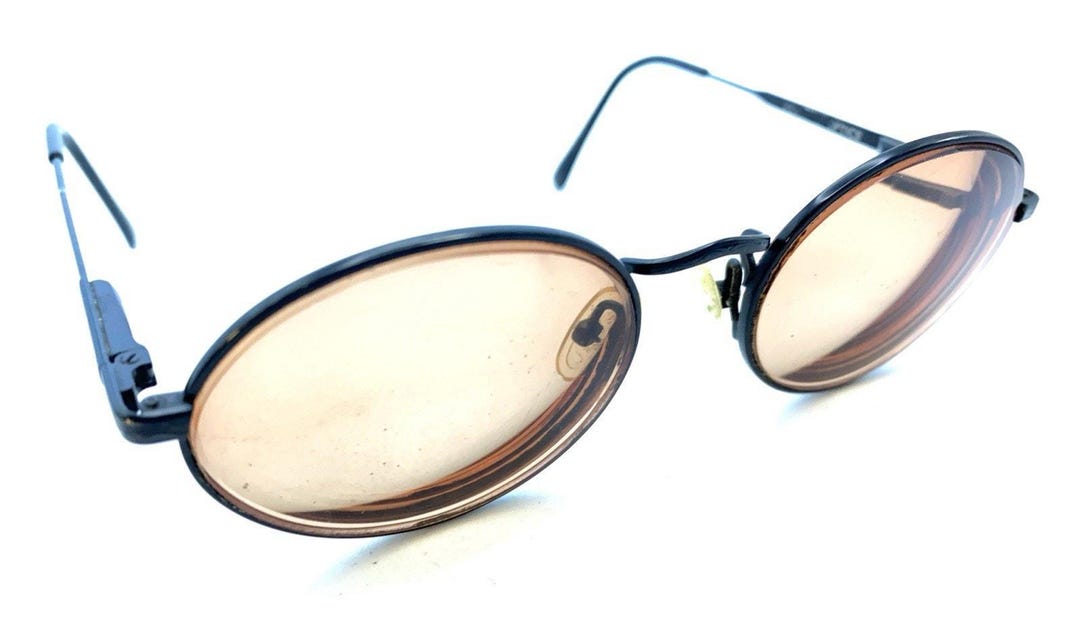 Serengeti Drivers Matte Black Metal Round Oval Sunglasses Frames ...