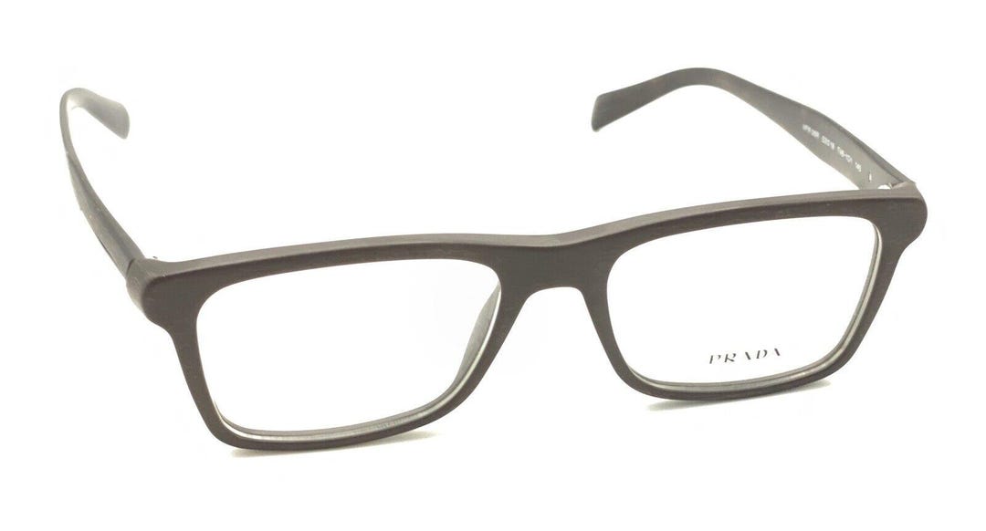 Prada NEW VPR 06R TV6-101 Tortoise Brown Wood Eyeglasses Frames 53-18 ...