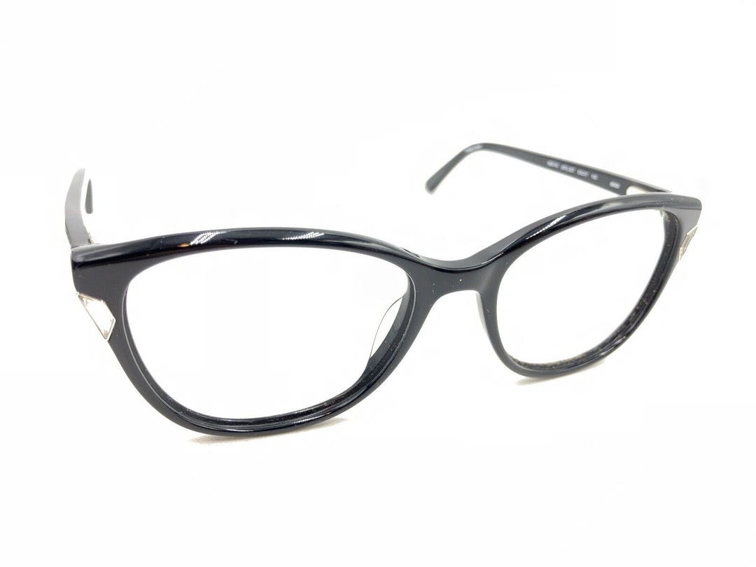Bebe BB5178 001 Jet Black Cat Eye Eyeglasses Frames 53-17 135 Designer ...
