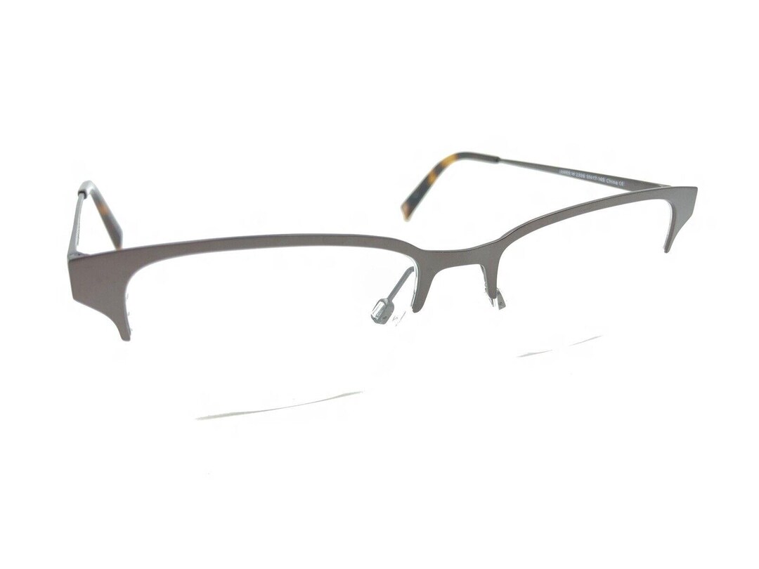Warby Parker NEW James M 2306 Carbon Gunmetal Half Eyeglasses Frames 51 ...