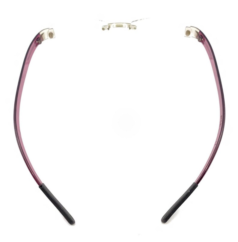 Swissflex SFR-M Clear Purple Lightweight Rectangle Eyeglasses Frames ...