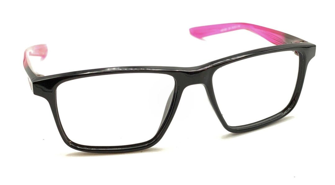 Nike 5002 016 Black Clear Pink Eyeglasses Frames 51-15 130 Sports Men ...