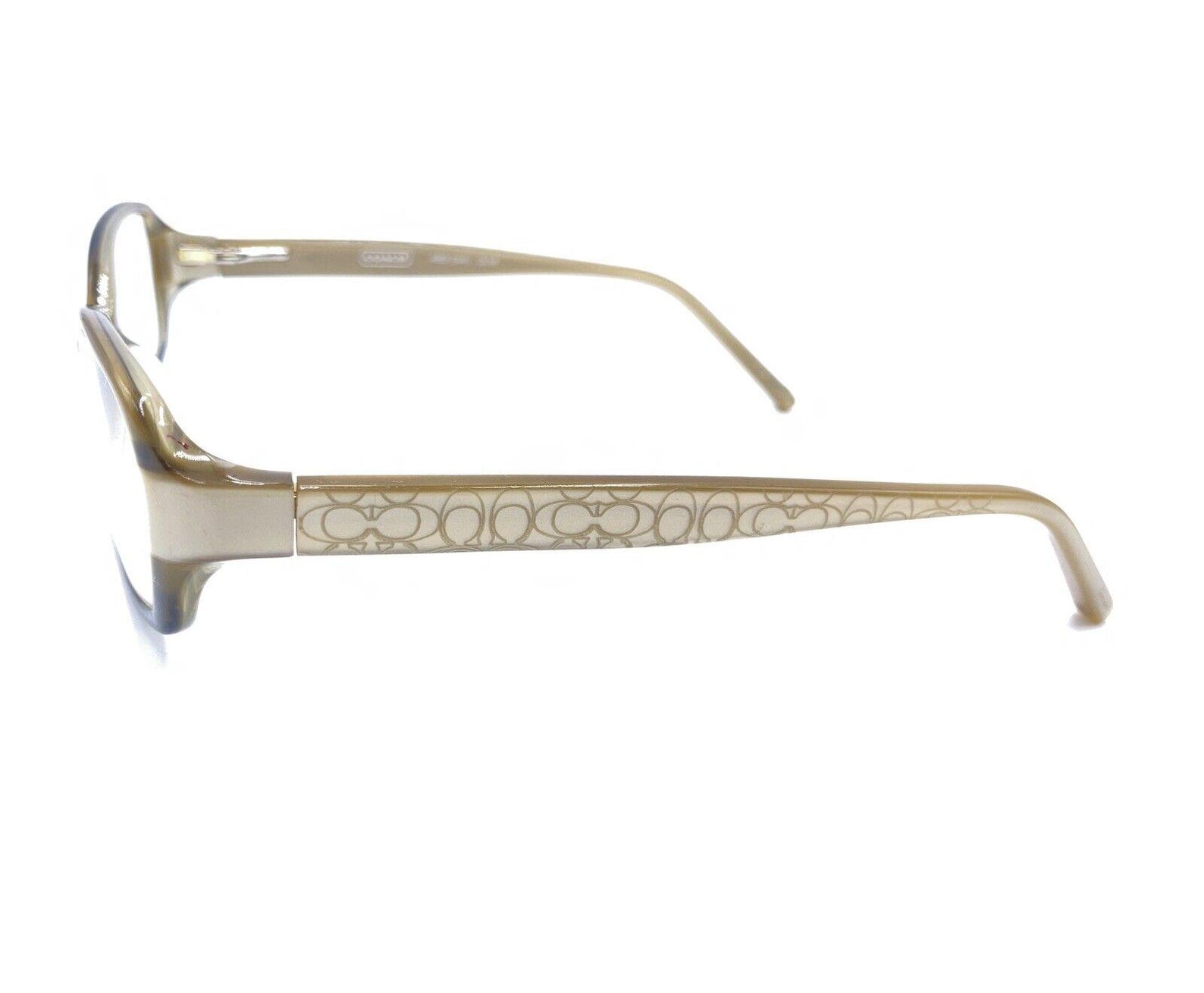 Coach Abbi 544 Olive Green Rectangle Eyeglasses Frames 51-16 130 ...