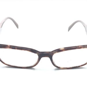 Prada VPR 18T UE0-1O1 Tortoise Brown Eyeglasses Frames 53-16 140 Italy ...