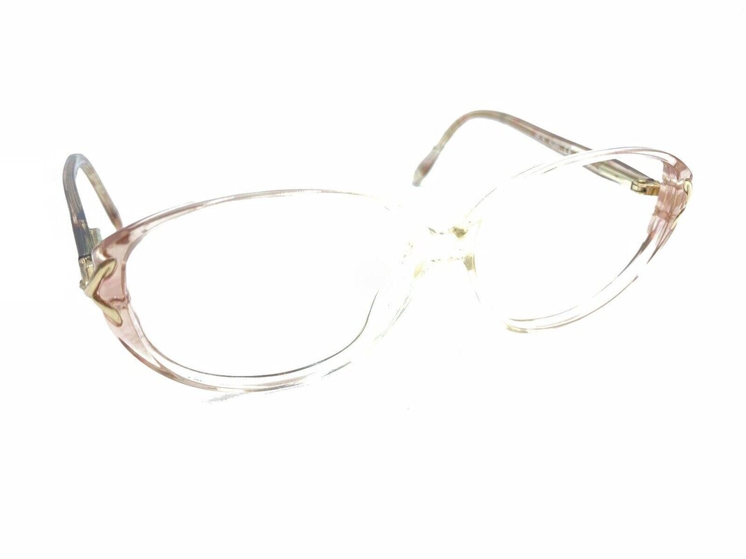 Marchon Blue Ribbon BR 16 Blush Clear Eyeglasses Frames 54-13 135 ...