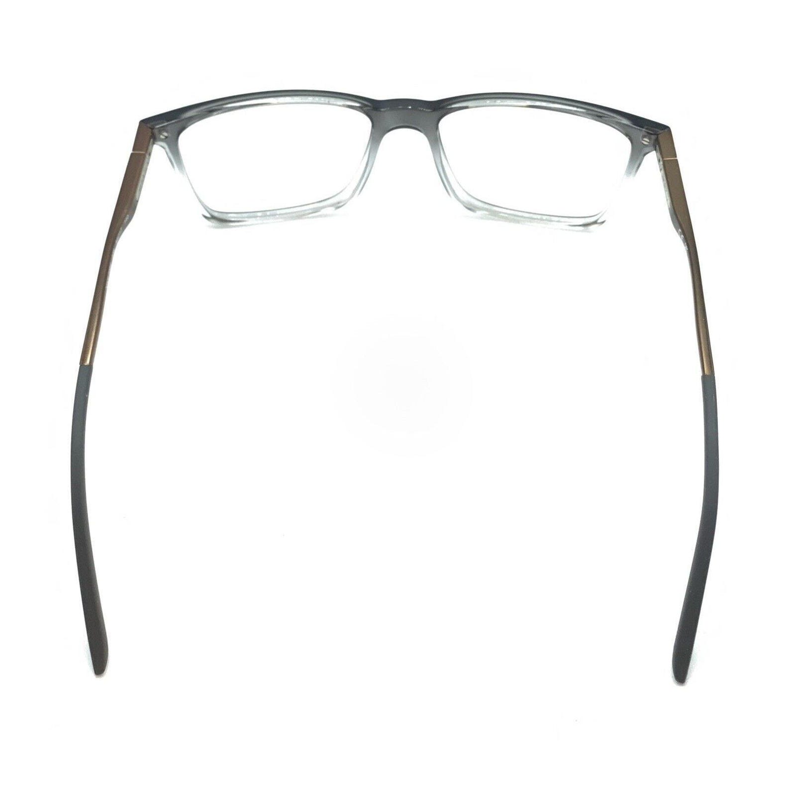 Nike 7286 035 Black Clear Bronze Rectangle Eyeglasses Frames 54-17 140 ...
