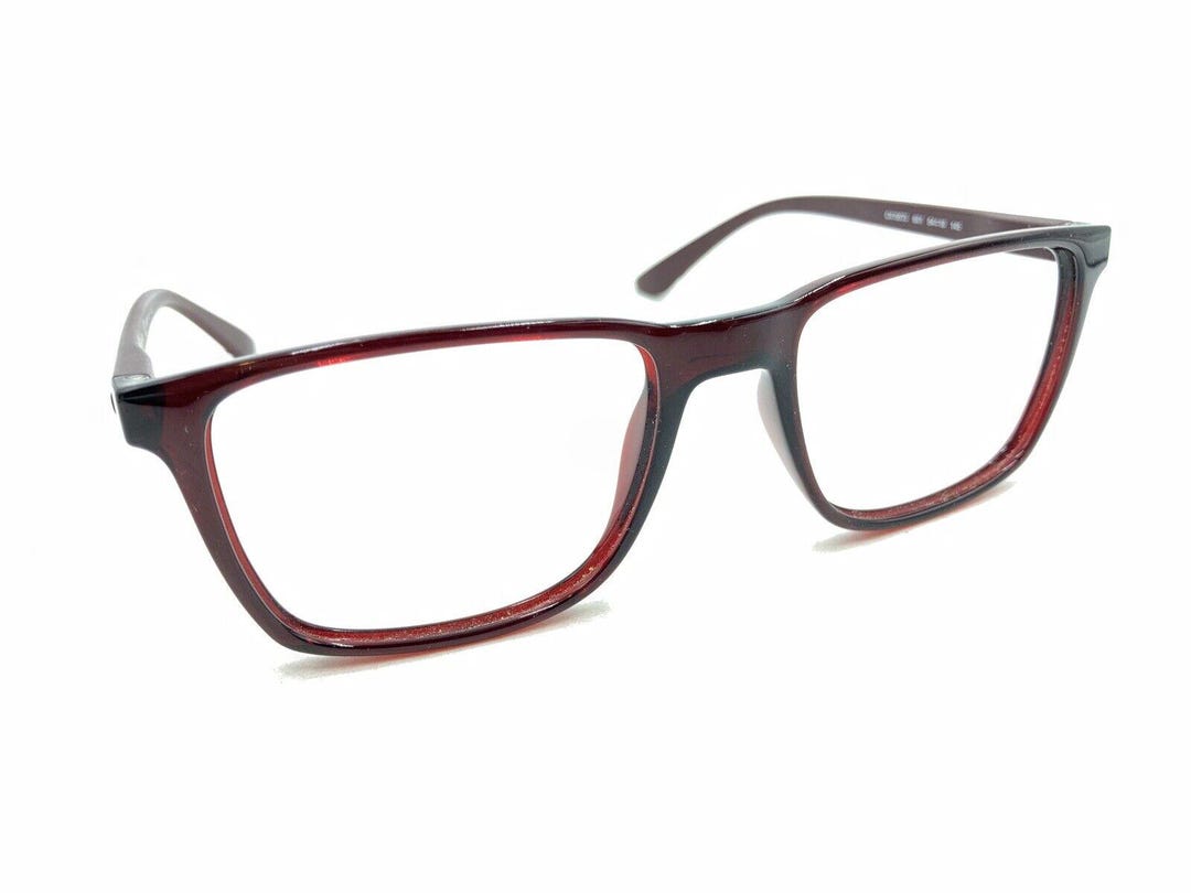 Calvin Klein CK19573 601 Dark Red Eyeglasses Frames 54-18 145 Italy Men ...