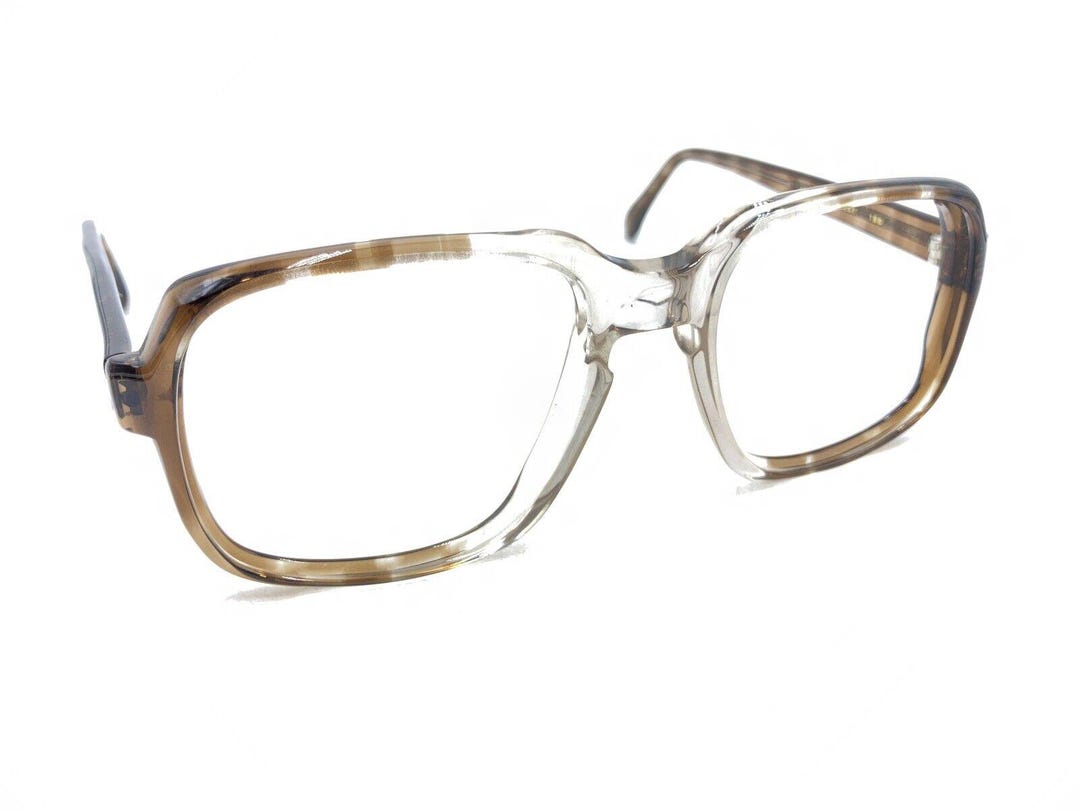 American Optical AO Safety Vintage C2200 Brown Clear Eyeglasses Frames ...