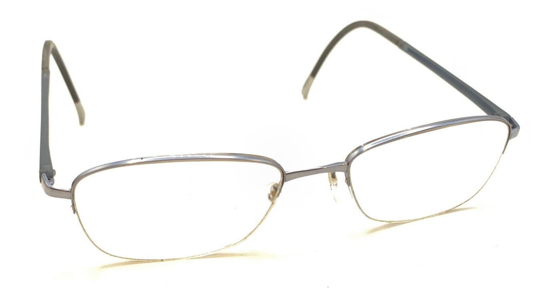 Silhouette 4453 40 6074 Titanium Gray Rimless Eyeglasses Frames 52-18 ...