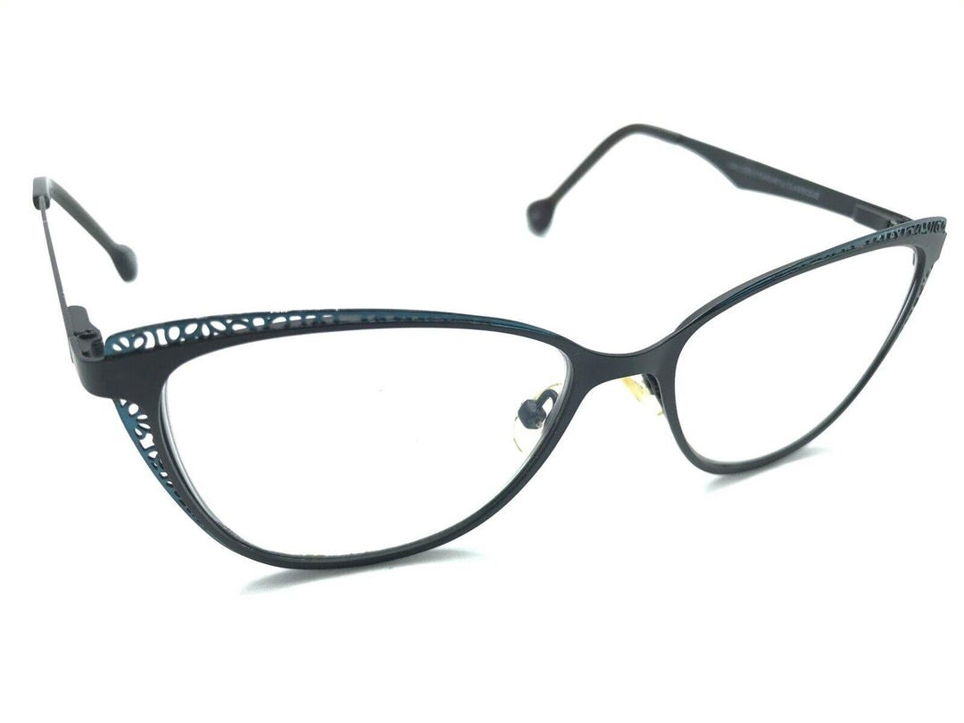 Lisa Loeb Classique Teal Black Tortoise Brown Eyeglasses Frames 53-16 ...