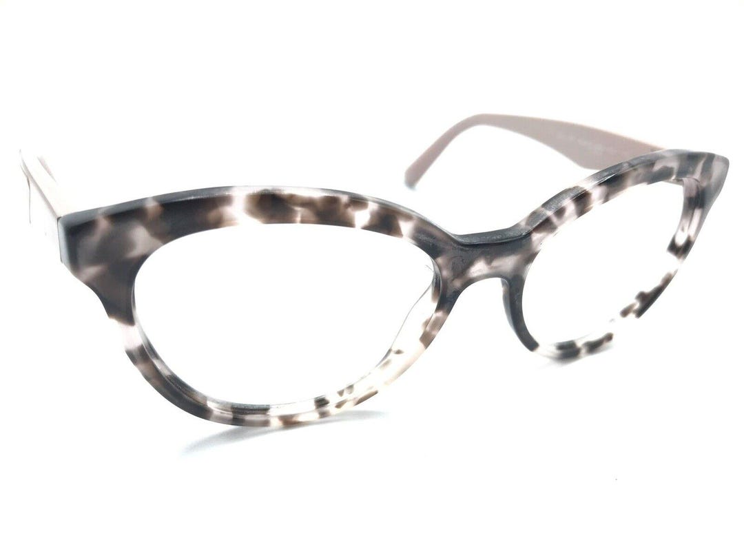 Prada VPR 11R ROJ-1O1 Tortoise Pink Brown Cat Eyeglasses Frames 52-17 ...