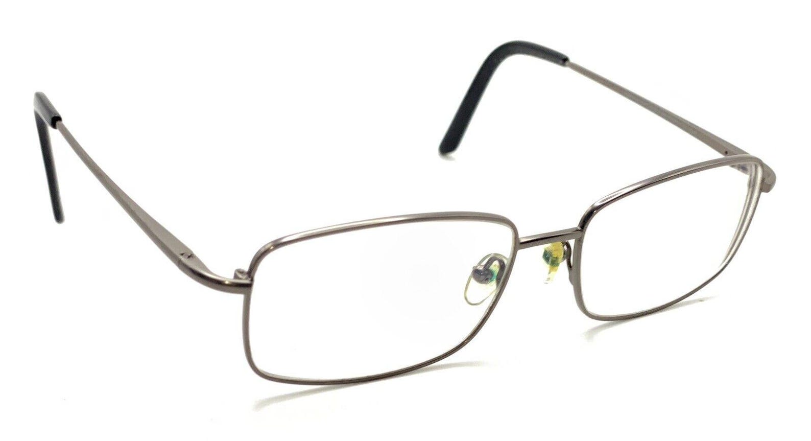 Saki Mod.313 Gunmetal Gray Metal Rectangle Eyeglasses Frames 56-17 145 ...