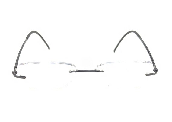 Silhouette 5326 50 6060 5263 Titanium Black Rimless E… - Gem
