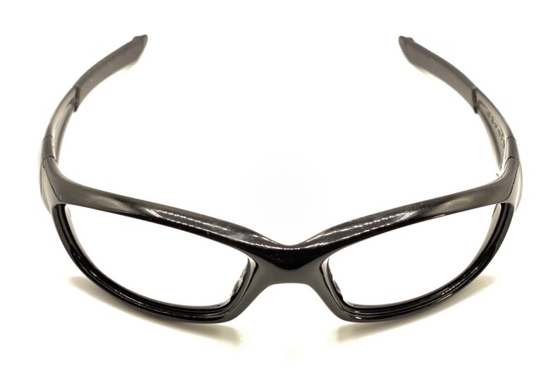 Oakley Straight 04-325 Gray Rectangle Wrap Eyeglasses Frames 61-18 135 ...