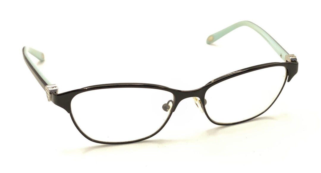Tiffany & Co TF 1072 6007 Black Cat Eye Eyeglasses Frames 51-15 135 ...