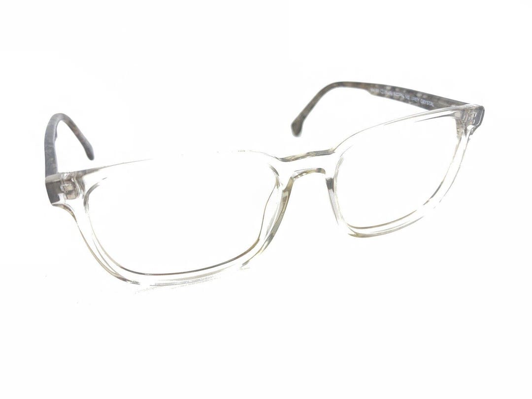 NW 77th Mod. 951 Grey Crystal Square Eyeglasses Frames 51-18 142 USA Men Women - Etsy