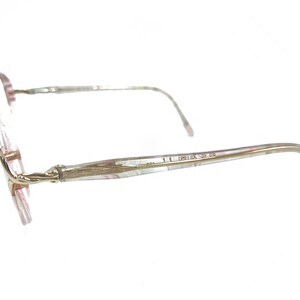 Marchon Blue Ribbon BR 16 Blush Clear Eyeglasses Frames 54-13 135 ...