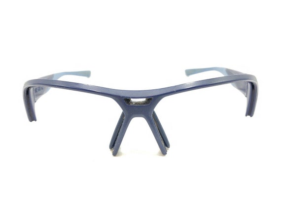 Nike Golf X2 EV 0870 Blue Wrap Half Rim Sunglasses Fr… - Gem