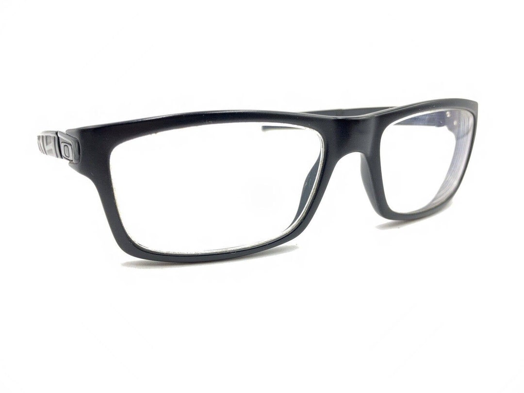 Oakley Currency Black Rectangle Eyeglasses Frames Designer - Etsy