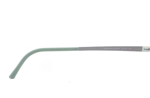 Silhouette 5452 40 6054 Mint Green Rimless Eyeglasses… - Gem