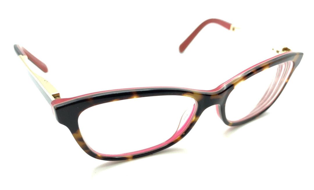 Kate Spade Angelisa S0X Tortoise Brown Dark Pink Eyeglasses Frames 53 ...
