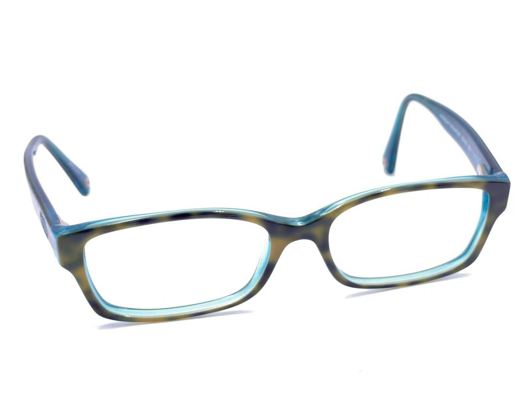 Coach 5116 Dark Tortoise Teal HC 6040 Brooklyn Eyeglasses Frames 52-16 ...