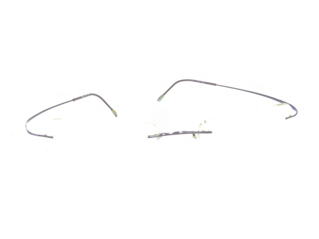 Silhouette 6623 40 6103 Titanium Purple Gray Rimless Eyeglasses Frames ...