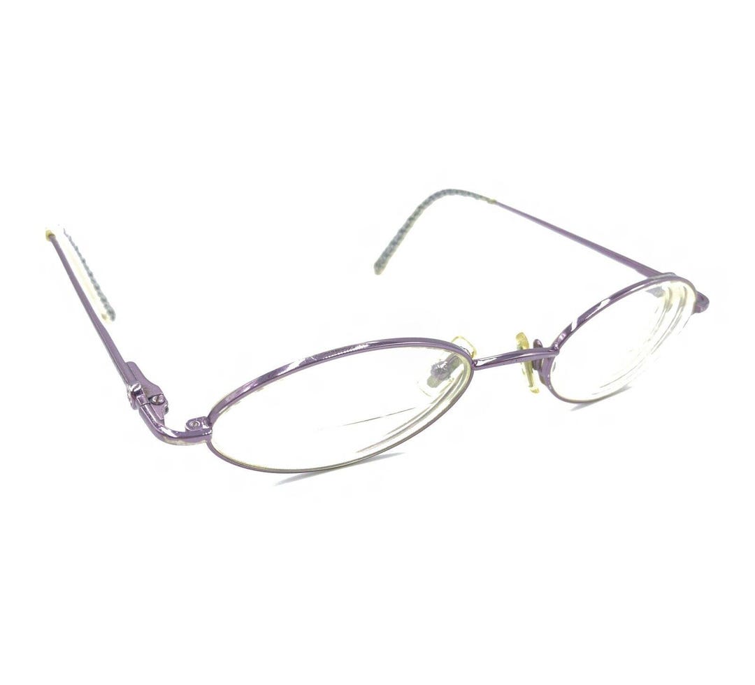Coach Lisa 110 Lilac Pink Metal Oval Eyeglasses Frames 47-17 135 Women ...