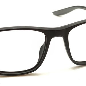 Nike Live Free 7038 001 Matte Black Rectangle Eyeglasses Frames 53-18 ...