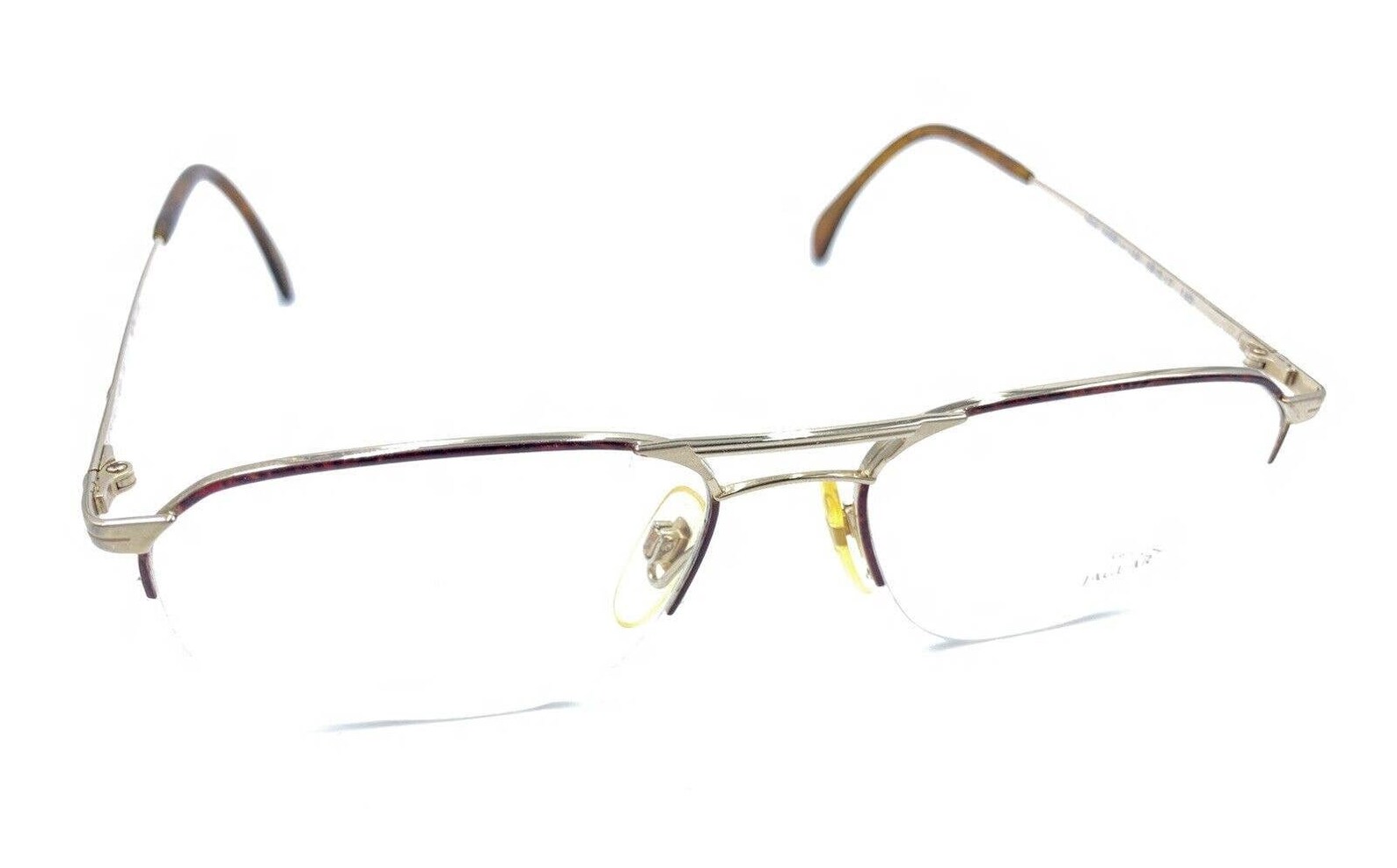 Jaguar Mod 3495 142 Tortoise Gold Half Frame Eyeglasses Frames 55-17 ...