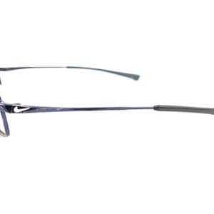 Nike Flexon 4677 426 Dark Blue Rectangle Eyeglasses Frames 47-17 130 ...