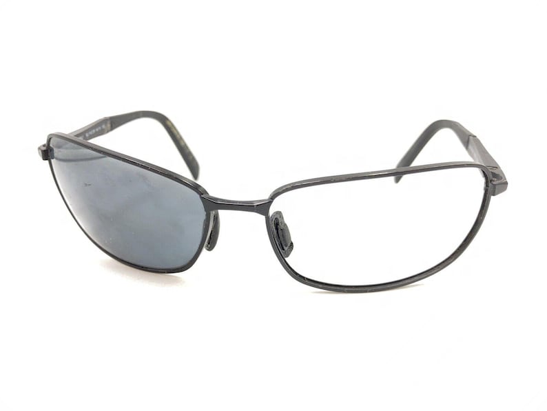 Maui Jim Long Beach MJ 240-2M Black Wrap Sunglasses Frames 64-16 130 ...