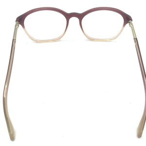 Prada Ombre Brown Beige Round Eyeglasses Frames 52-17 135 Italy Women ...