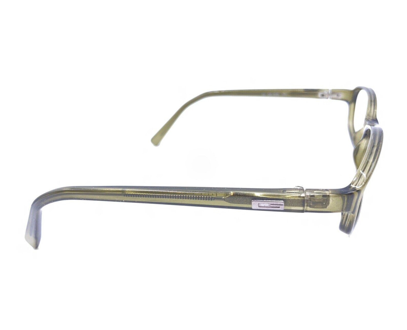 Gucci GG 1515 ZX6 Translucent Olive Green Eyeglasses Frames 52-16 130 ...