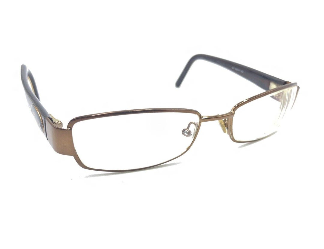 Gucci GG 2777 CCI Brown Glitter Rectangle Eyeglasses Frames 52-16 130 ...