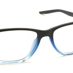 Nike 5019 422 Matte Blue Clear Eyeglasses Frames 50-15 135 Designer ...