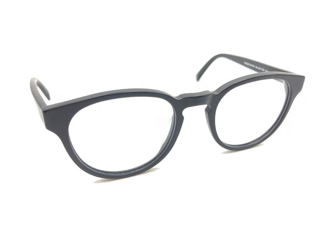 Warby Parker NEW Percey M 101 Matte Jet Black Round Eyeglasses Frames ...