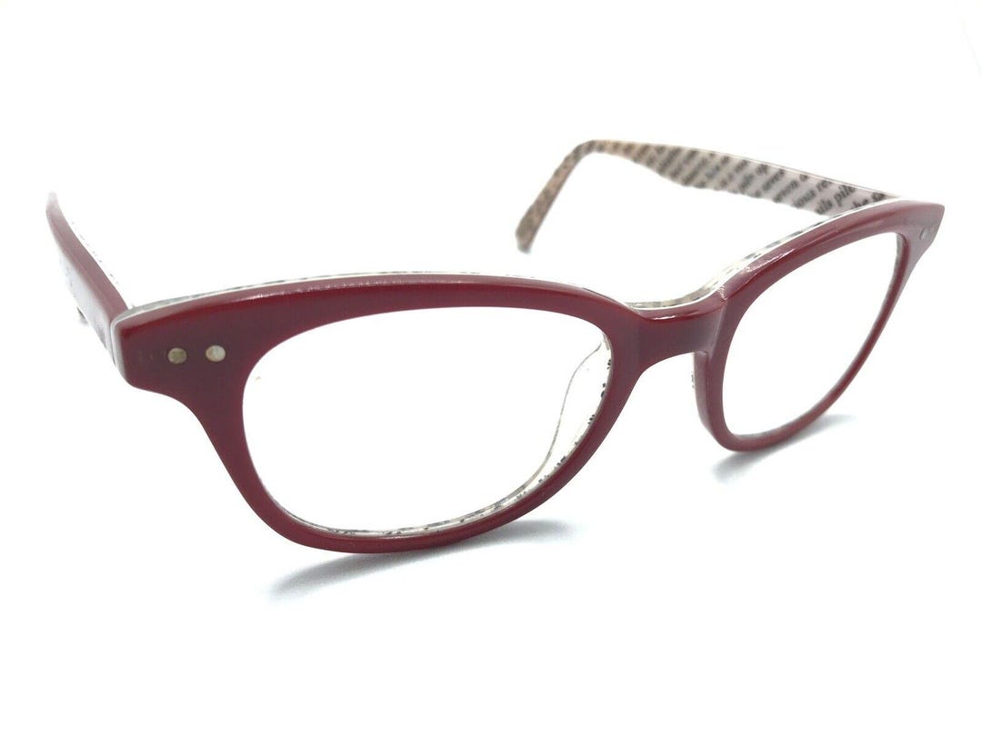 Kate Spade Rebecca RV20 Maroon Red Eyeglasses Frames 49-20 140 Designer ...