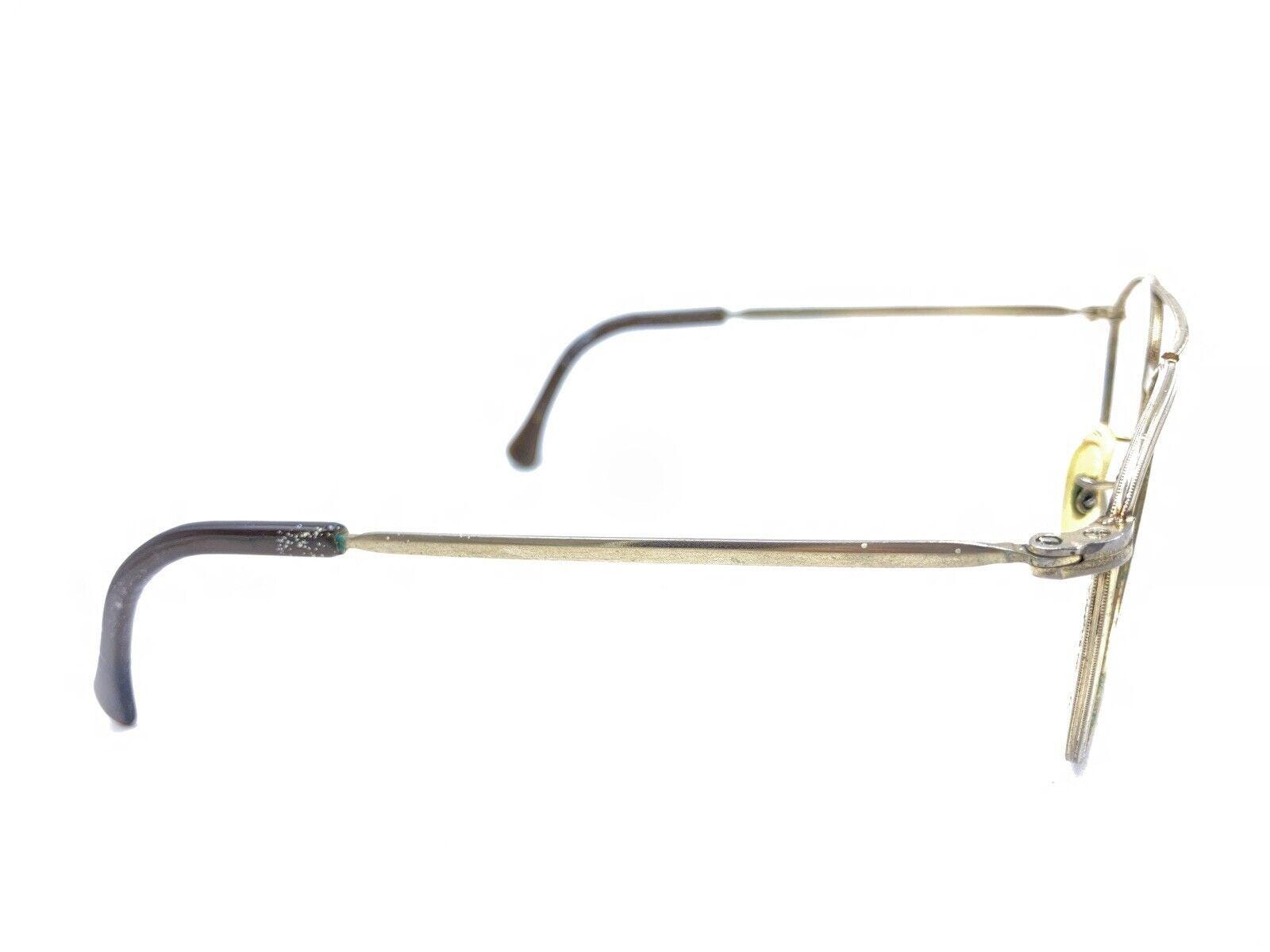 American Optical AO Vintage Gold Square Eyeglasses Frames 145 USA Men ...
