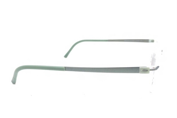 Silhouette 5452 40 6054 Mint Green Rimless Eyeglasses… - Gem