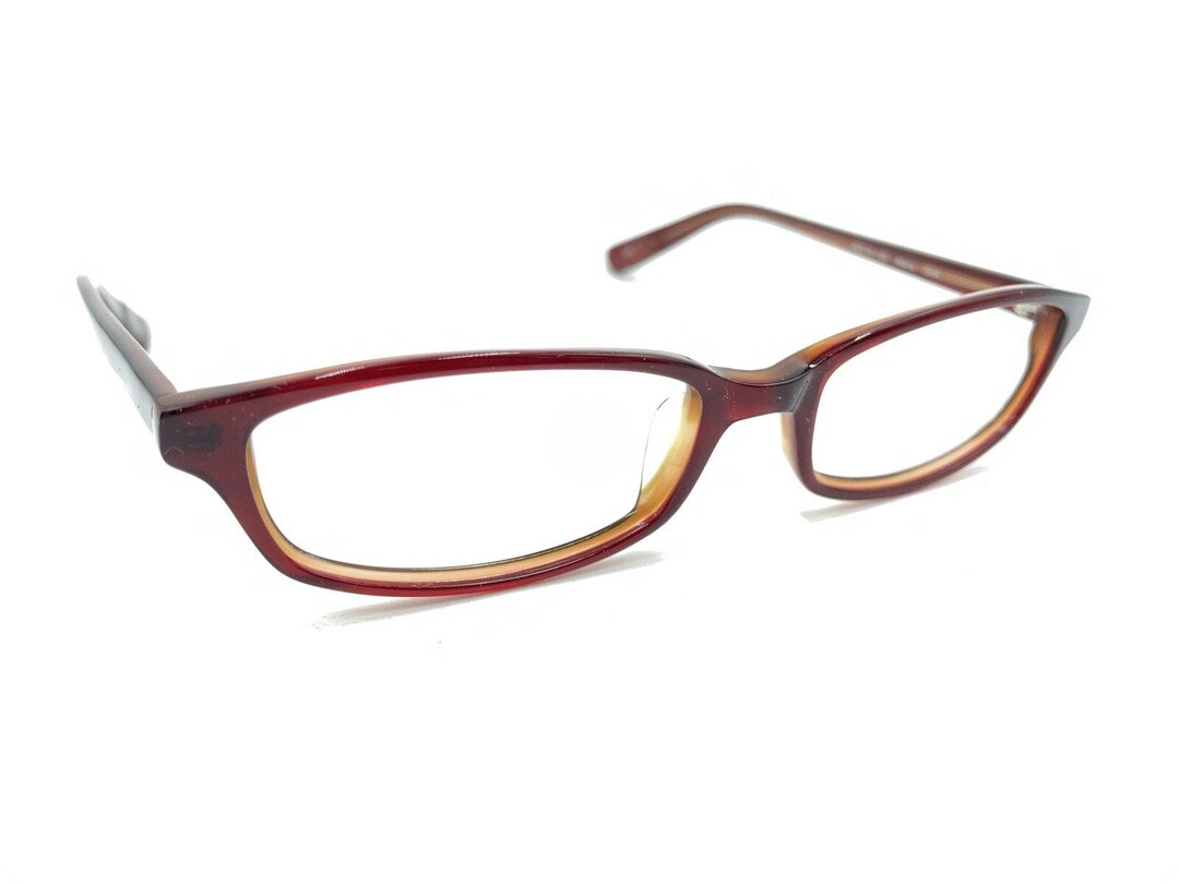 Oliver Peoples Maria SHA Ruby Red Rectangle Eyeglasses Frames 49-16 135 ...
