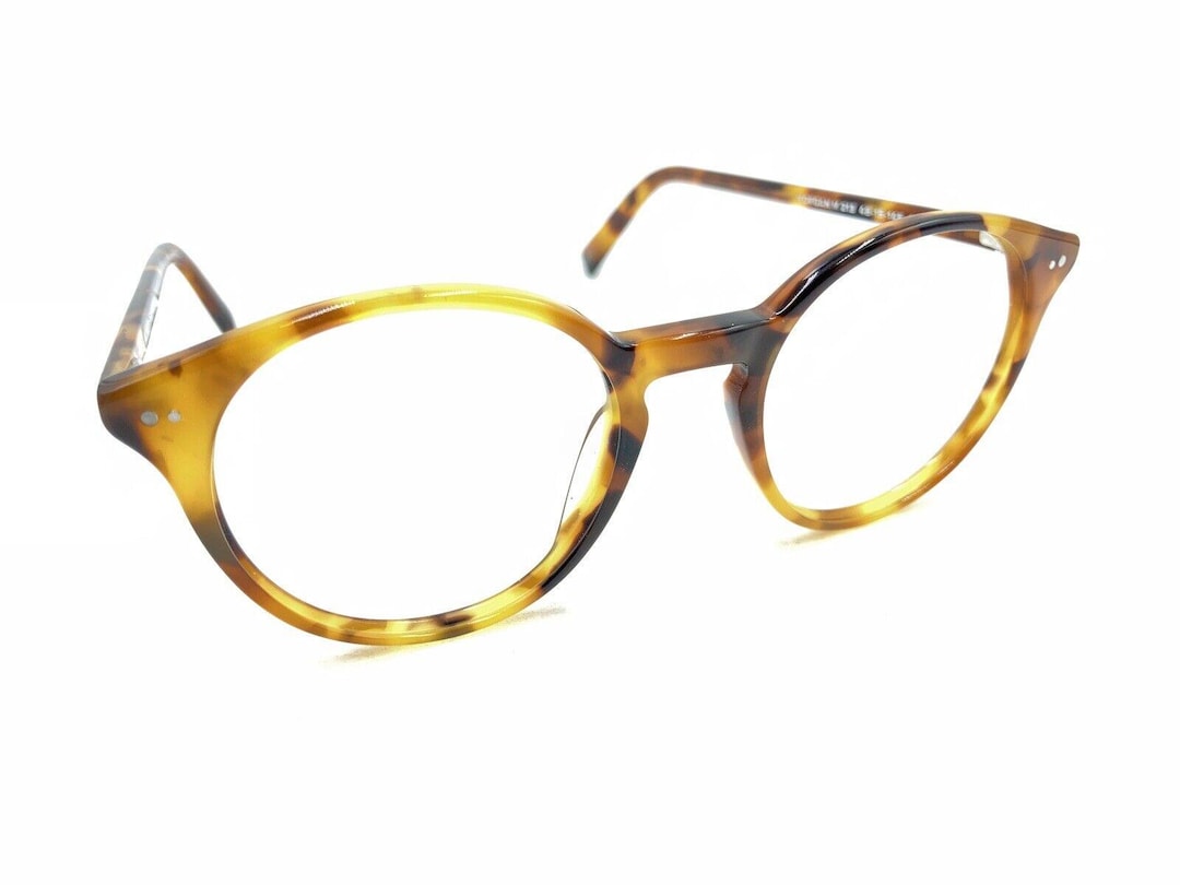 Warby Parker Morgan M 213 Tortoise Brown Round Eyeglasses Frames 48-19 ...